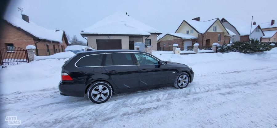 Black BMW 530 2004 in Klaipeda, with an engine capacity of 3.00 L and mileage of 391 thousand km for 2750 €, photo 8 on AUTOMOTO.COM.LV