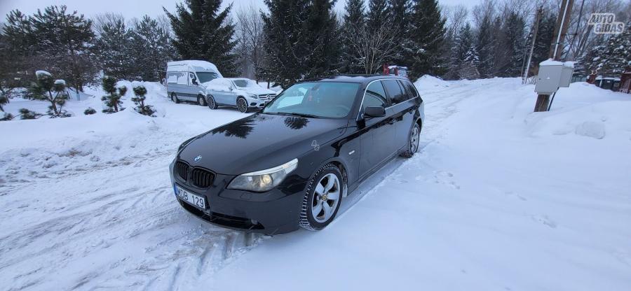 Black BMW 530 2004 in Klaipeda, with an engine capacity of 3.00 L and mileage of 391 thousand km for 2750 €, photo 10 on AUTOMOTO.COM.LV