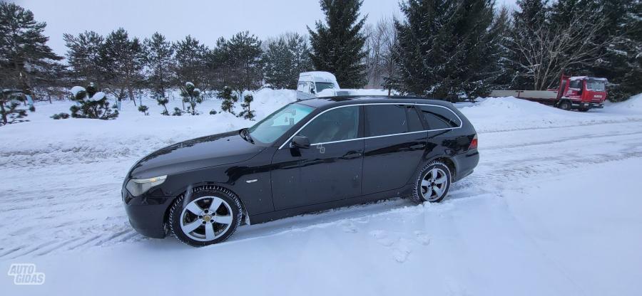 Black BMW 530 2004 in Klaipeda, with an engine capacity of 3.00 L and mileage of 391 thousand km for 2750 €, photo 11 on AUTOMOTO.COM.LV