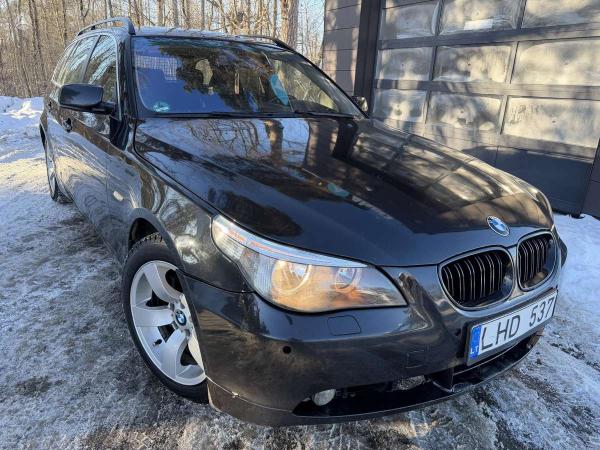 Melns BMW 530 2004 Utena, ar dzinēja tilpumu 2.99 L un nobraukumu 343 tūkst. km par 2000 €, foto 2 vietnē AUTOMOTO.COM.LV