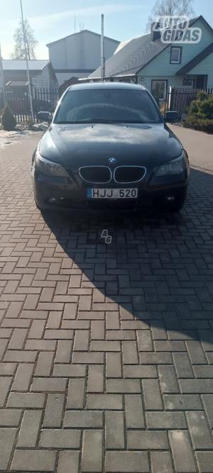 Melns BMW 530 2004 Kupiškis, ar dzinēja tilpumu 3.00 L un nobraukumu 427 tūkst. km par 2200 €, foto  vietnē AUTOMOTO.COM.LV