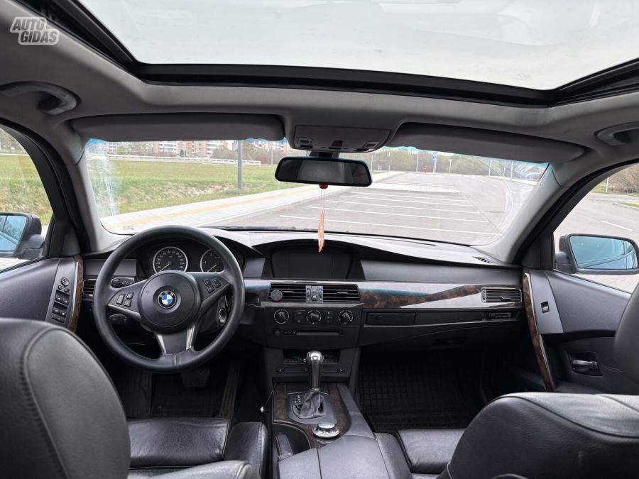 Melns BMW 530 2004 Klaipėda, ar dzinēja tilpumu 3.00 L un nobraukumu 500 tūkst. km par 2250 €, foto 11 vietnē AUTOMOTO.COM.LV