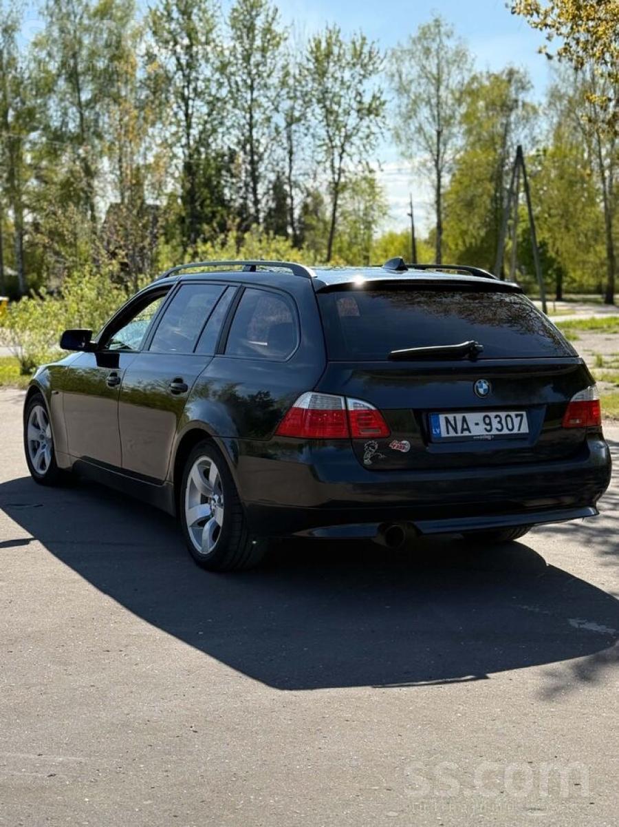 Black BMW 530 2004 in Jurmala, with an engine capacity of 3.00 L and mileage of 485 thousand km for 3300 €, photo 3 on AUTOMOTO.COM.LV