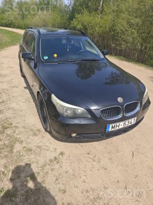 Black BMW 530 2004 in Jelgava, with an engine capacity of 3.00 L and mileage of 309 thousand km for 2800 €, photo  on AUTOMOTO.COM.LV