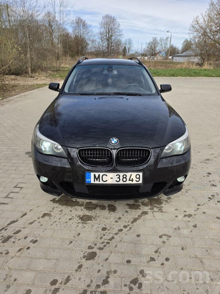 Melns BMW 530 2004 Jēkabpils, ar dzinēja tilpumu 3.00 L un nobraukumu 348 tūkst. km par 3000 €, foto 1 vietnē AUTOMOTO.COM.LV