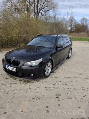 Melns BMW 530 2004 Jēkabpils, ar dzinēja tilpumu 3.00 L un nobraukumu 348 tūkst. km par 3000 €, foto 3 vietnē AUTOMOTO.COM.LV