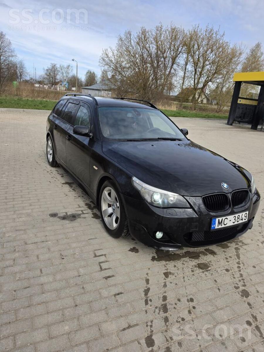 Melns BMW 530 2004 Jēkabpils, ar dzinēja tilpumu 3.00 L un nobraukumu 348 tūkst. km par 3000 €, foto 4 vietnē AUTOMOTO.COM.LV
