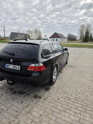 Melns BMW 530 2004 Jēkabpils, ar dzinēja tilpumu 3.00 L un nobraukumu 348 tūkst. km par 3000 €, foto 5 vietnē AUTOMOTO.COM.LV