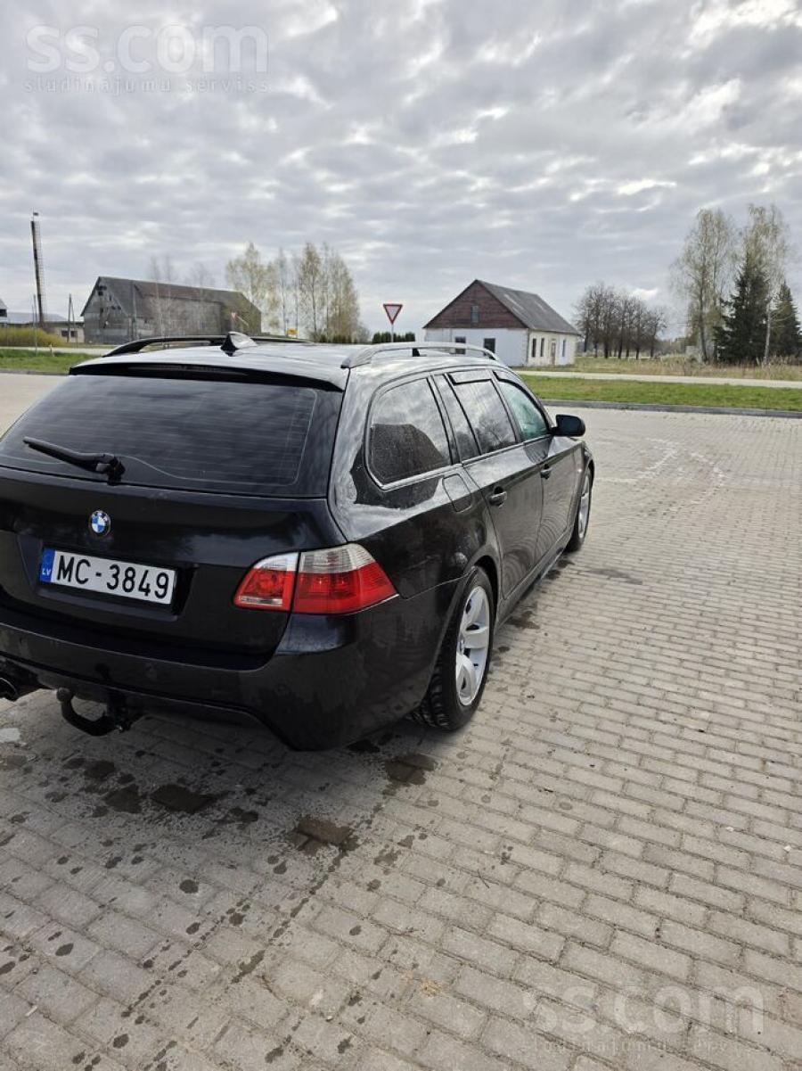Melns BMW 530 2004 Jēkabpils, ar dzinēja tilpumu 3.00 L un nobraukumu 348 tūkst. km par 3000 €, foto 5 vietnē AUTOMOTO.COM.LV