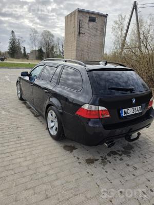 Melns BMW 530 2004 Jēkabpils, ar dzinēja tilpumu 3.00 L un nobraukumu 348 tūkst. km par 3000 €, foto 6 vietnē AUTOMOTO.COM.LV
