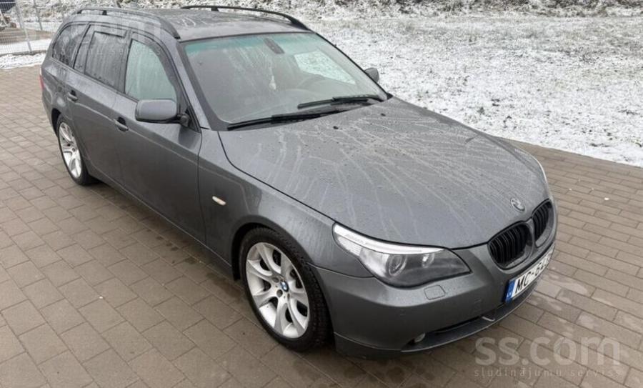 Черный БМВ 530 2004 в Рига, объемом двигателя 3.00 л и пробегом 0 тыс. км за 3500 €, фото 3 на AUTOMOTO.COM.LV
