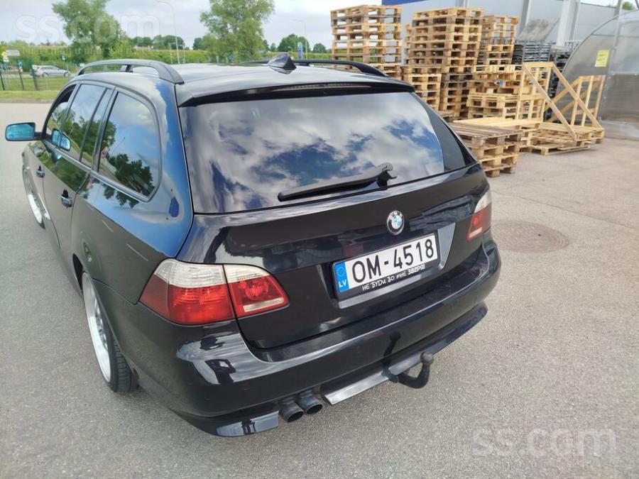 Melns BMW 530 2004 Daugavpils, ar dzinēja tilpumu 3.00 L un nobraukumu 280 tūkst. km par 4500 €, foto 4 vietnē AUTOMOTO.COM.LV