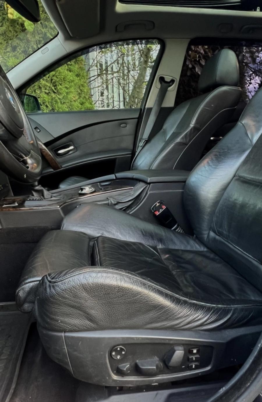 Melns BMW 530 2004 Rīga, ar dzinēja tilpumu 3.00 L un nobraukumu 280 tūkst. km par 3900 €, foto 25 vietnē AUTOMOTO.COM.LV
