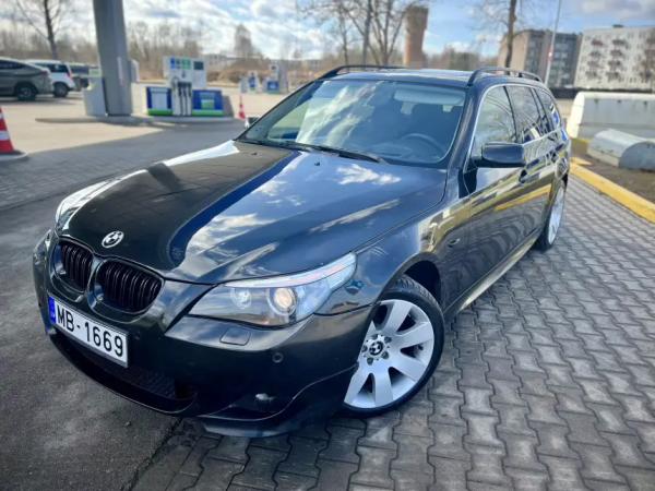Melns BMW 530 2004 Jēkabpils, ar dzinēja tilpumu 3.00 L un nobraukumu 325 tūkst. km par 3400 €, foto 1 vietnē AUTOMOTO.COM.LV
