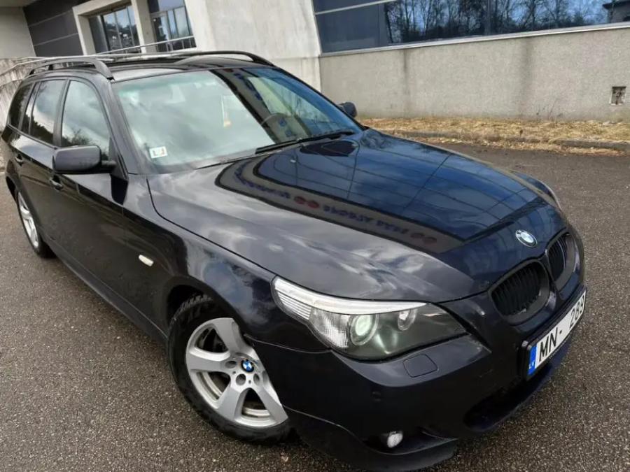 Черный БМВ 530 2004 в Рига, объемом двигателя 3.00 л и пробегом 421 тыс. км за 4490 €, фото 3 на AUTOMOTO.COM.LV