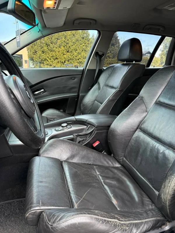 Black BMW 530 2004 in Riga, with an engine capacity of 3.00 L and mileage of 406 thousand km for 2900 €, photo 10 on AUTOMOTO.COM.LV