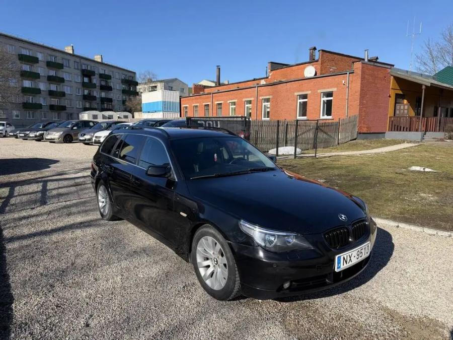 Черный БМВ 530 2004 в Вентспилс, объемом двигателя 3.00 л и пробегом 304 тыс. км за 3100 €, фото 4 на AUTOMOTO.COM.LV