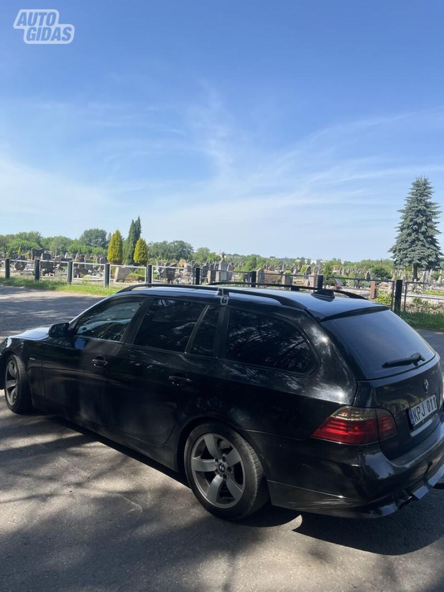 Melns BMW 530 2004 Viļņa, ar dzinēja tilpumu 3.00 L un nobraukumu 481 tūkst. km par 2500 €, foto 9 vietnē AUTOMOTO.COM.LV