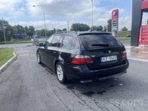 Black BMW 530 2004 in Daugavpils, with an engine capacity of 3.00 L and mileage of 328 thousand km for 2800 €, photo 5 on AUTOMOTO.COM.LV