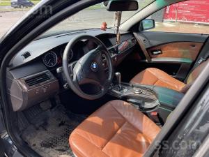 Black BMW 530 2004 in Daugavpils, with an engine capacity of 3.00 L and mileage of 328 thousand km for 2800 €, photo 8 on AUTOMOTO.COM.LV