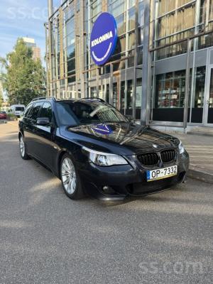 Black BMW 530 2004 in Riga, with an engine capacity of 3.00 L and mileage of 0 thousand km for 4200 €, photo 3 on AUTOMOTO.COM.LV