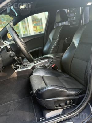 Black BMW 530 2004 in Riga, with an engine capacity of 3.00 L and mileage of 0 thousand km for 4200 €, photo 8 on AUTOMOTO.COM.LV