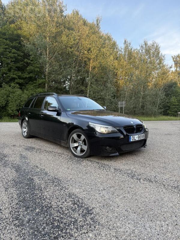 Black BMW 530 2004 in Tukums, with an engine capacity of 3.00 L and mileage of 288 thousand km for 3300 €, photo 5 on AUTOMOTO.COM.LV