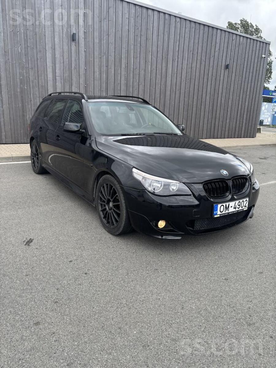 Melns BMW 530 2004 Liepāja, ar dzinēja tilpumu 3.00 L un nobraukumu 418 tūkst. km par 3590 €, foto 1 vietnē AUTOMOTO.COM.LV
