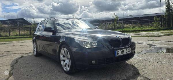 Melns BMW 530 2004 Alīta, ar dzinēja tilpumu 2.99 L un nobraukumu 419 tūkst. km par 2800 €, foto 1 vietnē AUTOMOTO.COM.LV