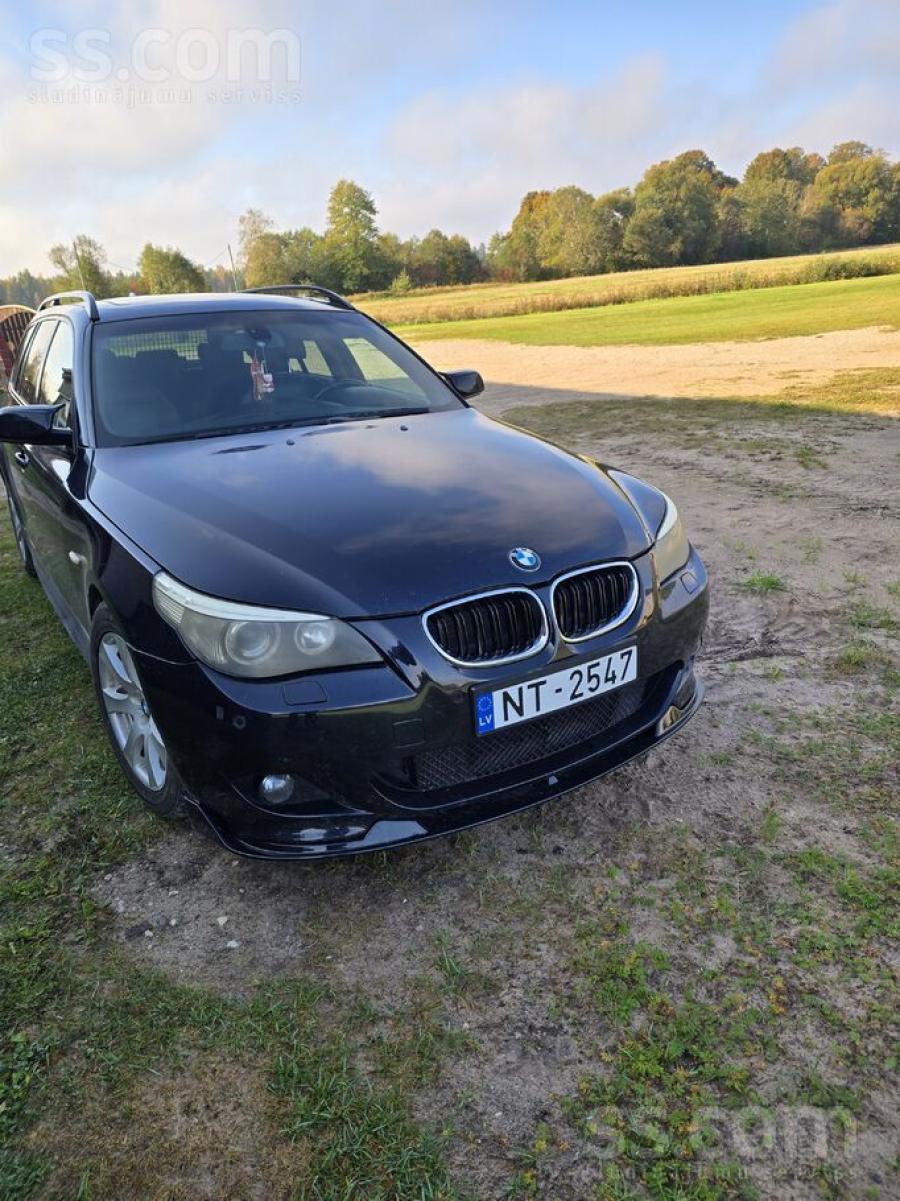 Melns BMW 530 2004 Talsi, ar dzinēja tilpumu 3.00 L un nobraukumu 345 tūkst. km par 4600 €, foto 1 vietnē AUTOMOTO.COM.LV