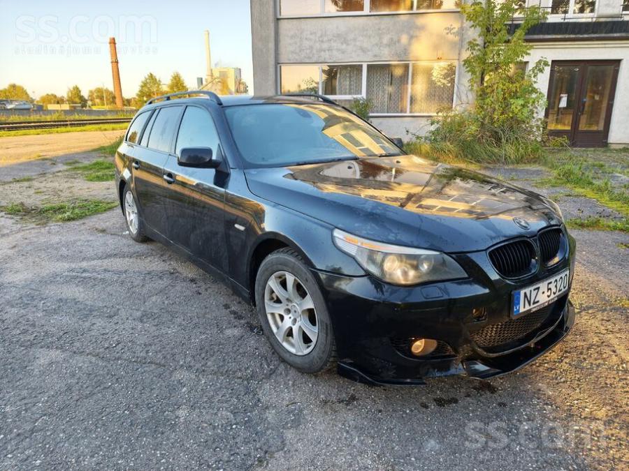 Черный БМВ 530 2004 в Елгава, объемом двигателя 3.00 л и пробегом 343 тыс. км за 2300 €, фото 3 на AUTOMOTO.COM.LV