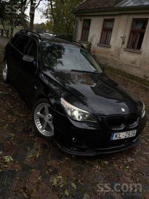 Black BMW 530 2004 in Kuldiga, with an engine capacity of 3.00 L and mileage of 0 thousand km for 4000 €, photo 1 on AUTOMOTO.COM.LV