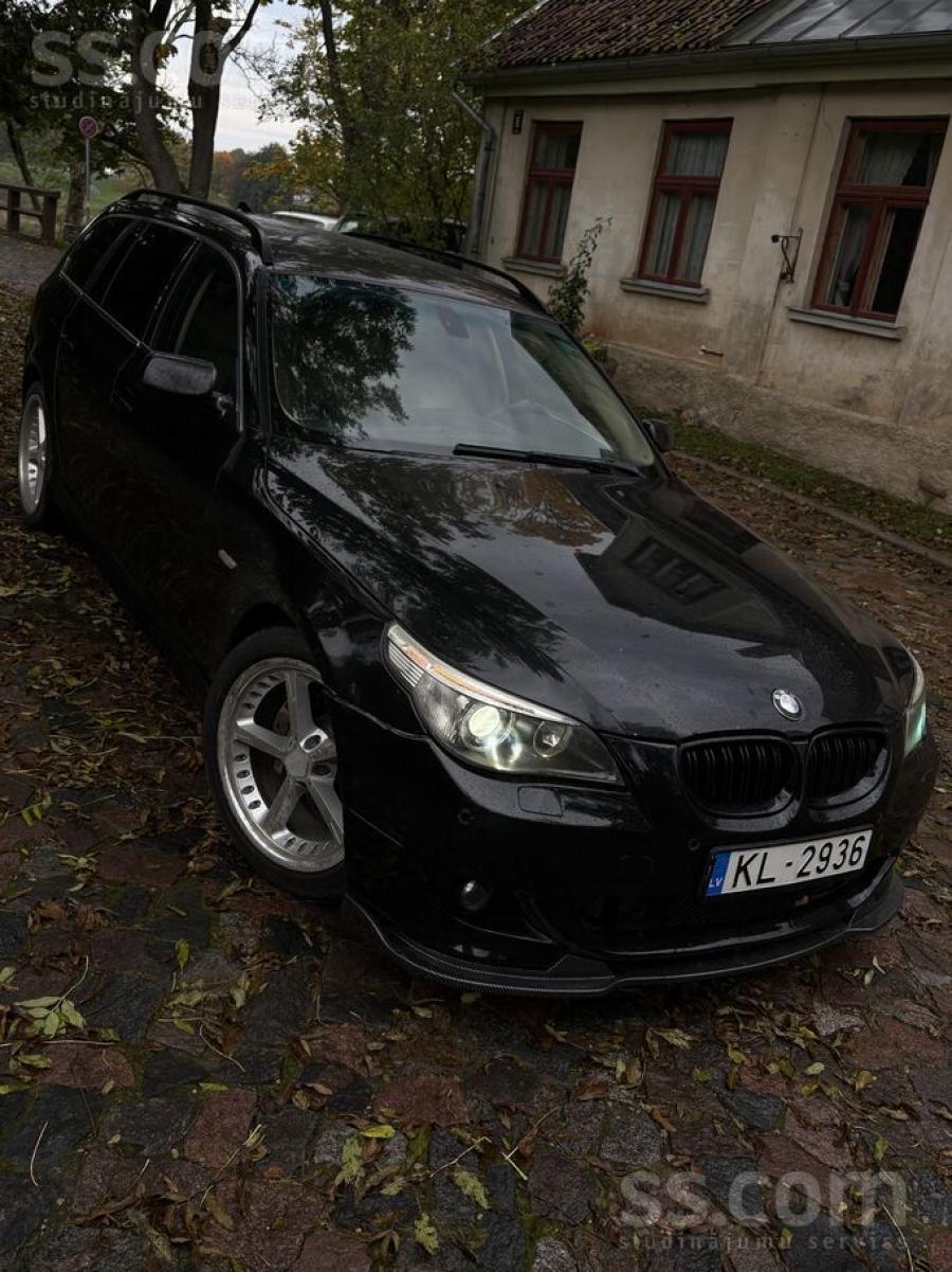 Black BMW 530 2004 in Kuldiga, with an engine capacity of 3.00 L and mileage of 0 thousand km for 4000 €, photo 1 on AUTOMOTO.COM.LV