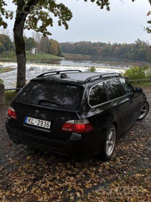 Black BMW 530 2004 in Kuldiga, with an engine capacity of 3.00 L and mileage of 0 thousand km for 4000 €, photo 4 on AUTOMOTO.COM.LV