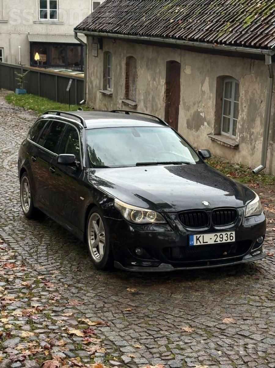 Black BMW 530 2004 in Kuldiga, with an engine capacity of 3.00 L and mileage of 0 thousand km for 4000 €, photo 10 on AUTOMOTO.COM.LV