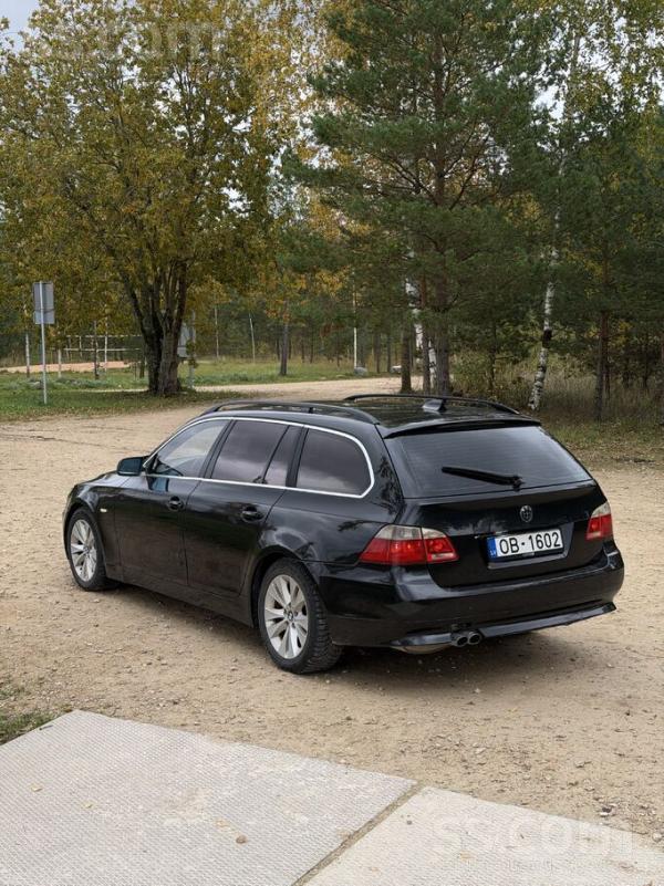 Melns BMW 530 2004 Jēkabpils, ar dzinēja tilpumu 3.00 L un nobraukumu 389 tūkst. km par 2850 €, foto 6 vietnē AUTOMOTO.COM.LV