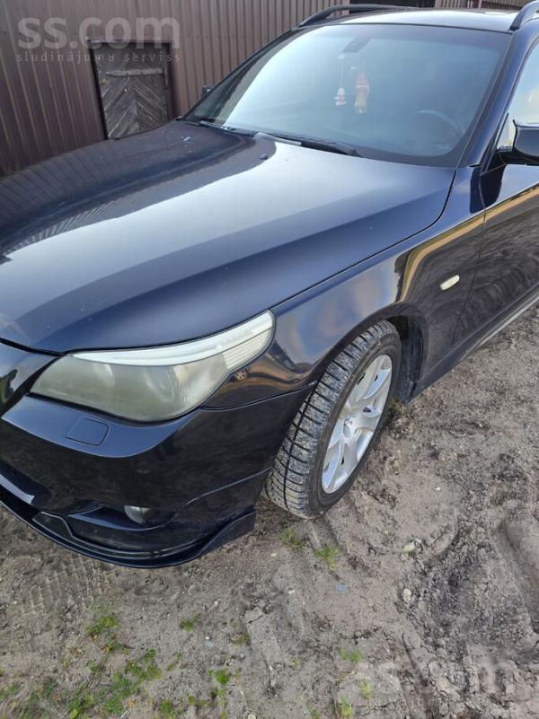 Melns BMW 530 2004 Talsi, ar dzinēja tilpumu 3.00 L un nobraukumu 345 tūkst. km par 4300 €, foto 6 vietnē AUTOMOTO.COM.LV