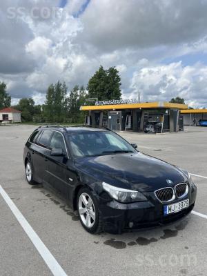 Melns BMW 530 2005 Aizkraukle, ar dzinēja tilpumu 3.00 L un nobraukumu 337 tūkst. km par 3500 €, foto 1 vietnē AUTOMOTO.COM.LV