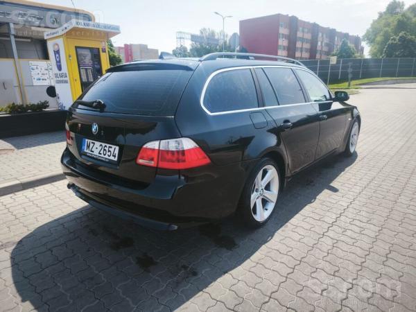 Black BMW 530 2005 in Liepaja, with an engine capacity of 3.00 L and mileage of 260 thousand km for 3950 €, photo 5 on AUTOMOTO.COM.LV