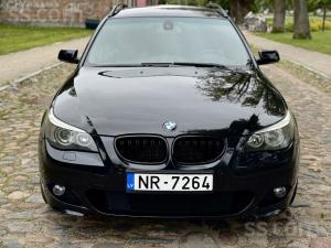 Black BMW 530 2005 in Jelgava, with an engine capacity of 3.00 L and mileage of 415 thousand km for 4700 €, photo 3 on AUTOMOTO.COM.LV