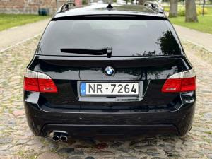 Black BMW 530 2005 in Jelgava, with an engine capacity of 3.00 L and mileage of 415 thousand km for 4700 €, photo 4 on AUTOMOTO.COM.LV