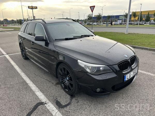 Black BMW 530 2005 in Riga, with an engine capacity of 3.00 L and mileage of 303 thousand km for 6000 €, photo 2 on AUTOMOTO.COM.LV