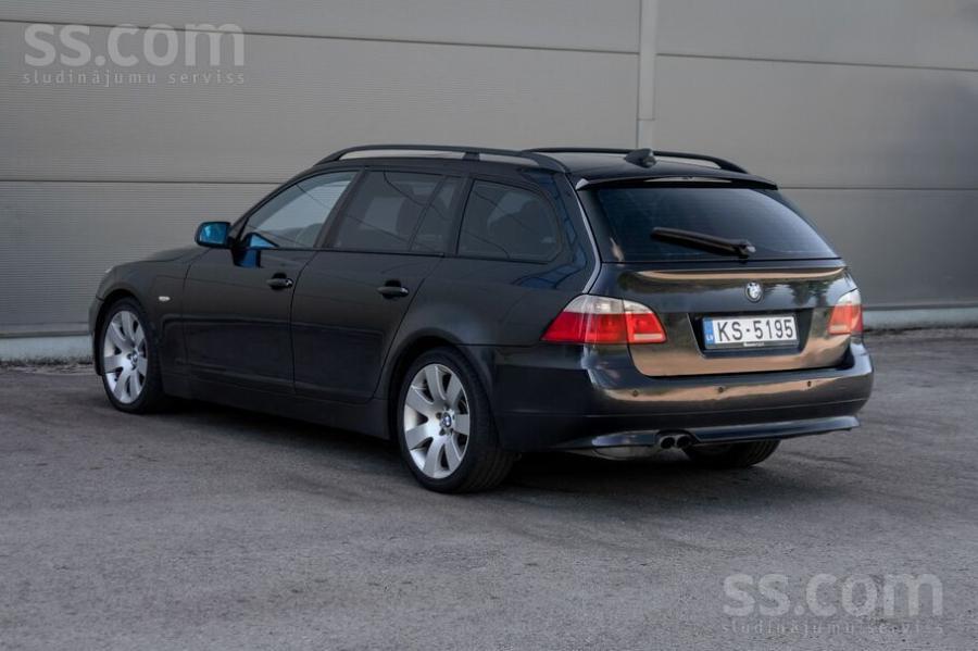 Melns BMW 530 2005 Rīga, ar dzinēja tilpumu 3.00 L un nobraukumu 0 tūkst. km par 3852 €, foto 6 vietnē AUTOMOTO.COM.LV