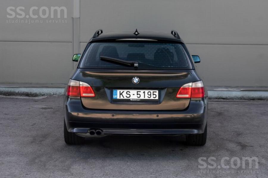 Melns BMW 530 2005 Rīga, ar dzinēja tilpumu 3.00 L un nobraukumu 0 tūkst. km par 3852 €, foto 5 vietnē AUTOMOTO.COM.LV
