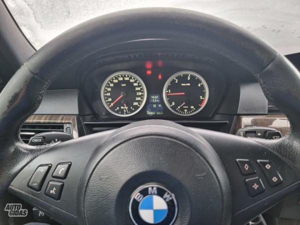 Black BMW 530 2005 in Kretinga, with an engine capacity of 3.00 L and mileage of 385 thousand km for 4300 €, photo 8 on AUTOMOTO.COM.LV