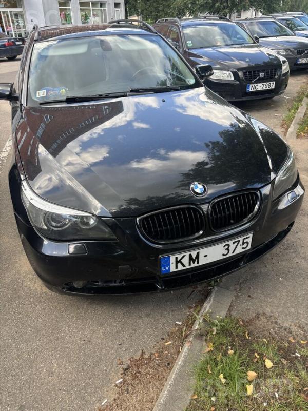 Melns BMW 530 2005 Rīga, ar dzinēja tilpumu 3.00 L un nobraukumu 355 tūkst. km par 3190 €, foto 1 vietnē AUTOMOTO.COM.LV