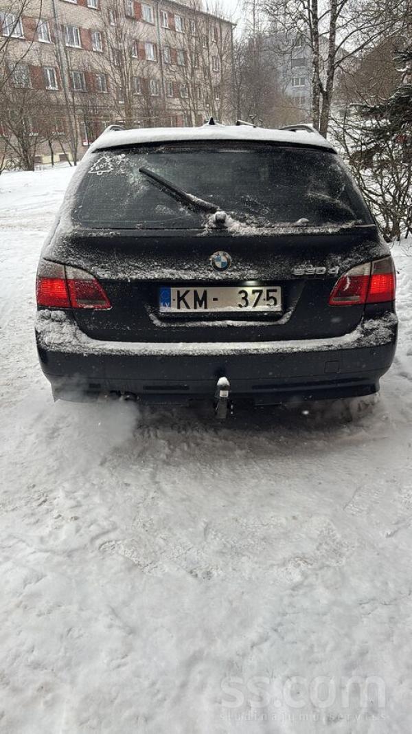 Melns BMW 530 2005 Rīga, ar dzinēja tilpumu 3.00 L un nobraukumu 355 tūkst. km par 3190 €, foto 7 vietnē AUTOMOTO.COM.LV