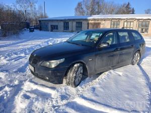 Melns BMW 530 2005 Bauska, ar dzinēja tilpumu 3.00 L un nobraukumu 287 tūkst. km par 2450 €, foto  vietnē AUTOMOTO.COM.LV