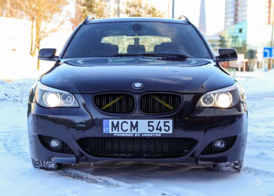 Melns BMW 530 2005 Viļņa, ar dzinēja tilpumu 2.99 L un nobraukumu 358 tūkst. km par 3900 €, foto 2 vietnē AUTOMOTO.COM.LV