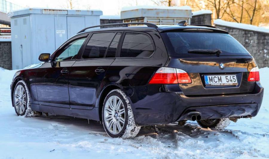 Melns BMW 530 2005 Viļņa, ar dzinēja tilpumu 2.99 L un nobraukumu 358 tūkst. km par 3900 €, foto 13 vietnē AUTOMOTO.COM.LV